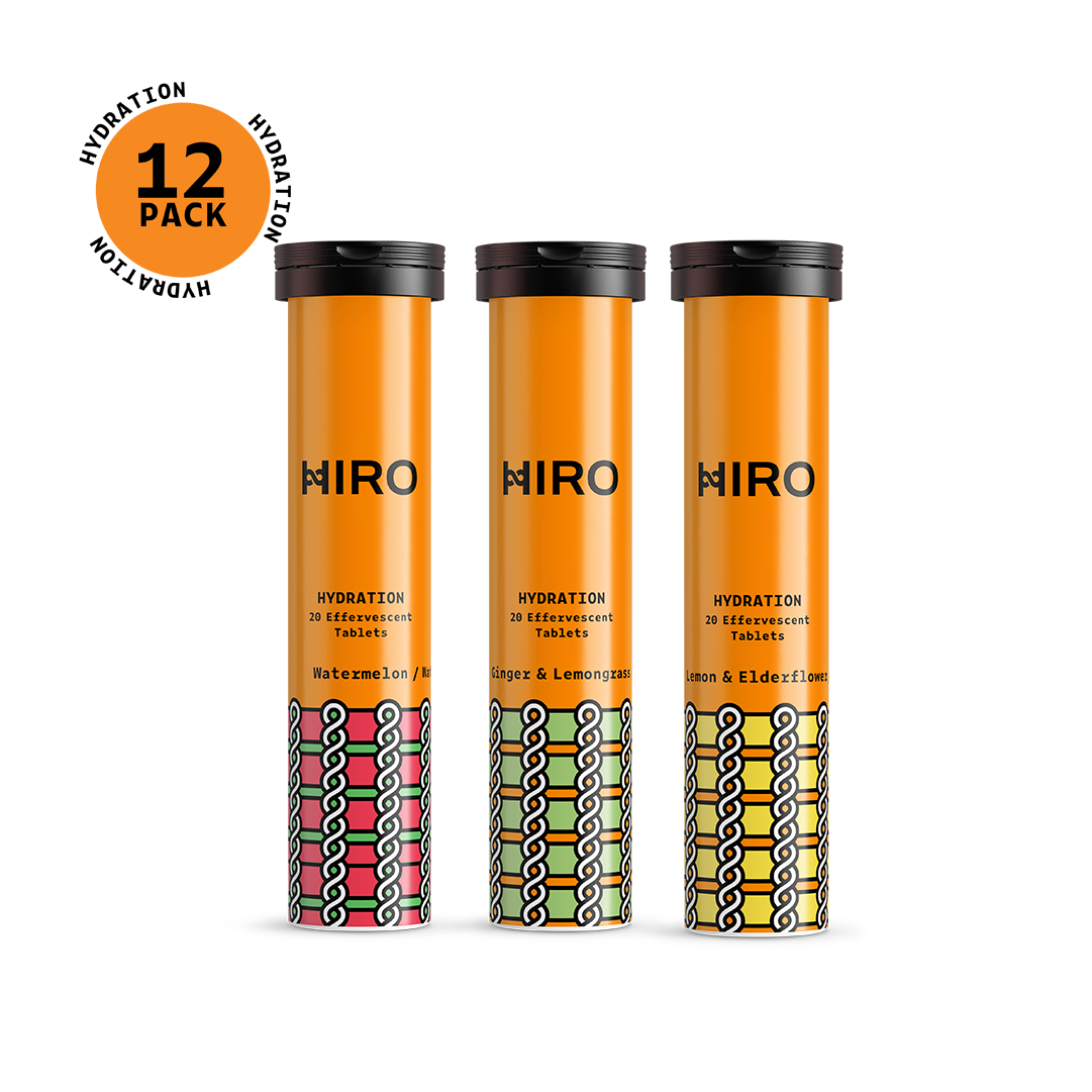 Hydration 12-Pack - Multi-Flavour + Green Bottle – HIRO
