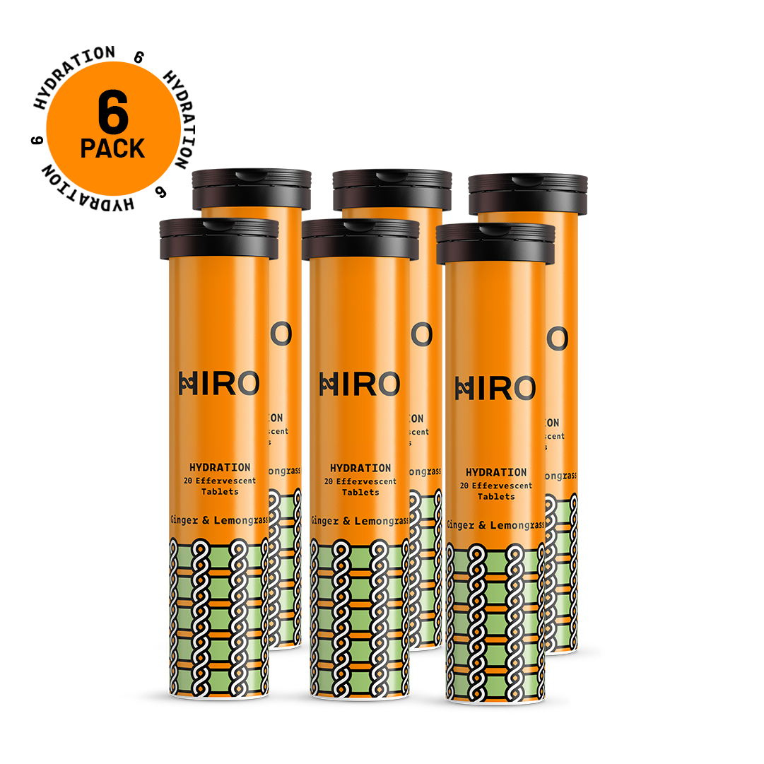 Ginger & Lemongrass Hydration Tablets 6-Pack | Sophisticated Daily ...
