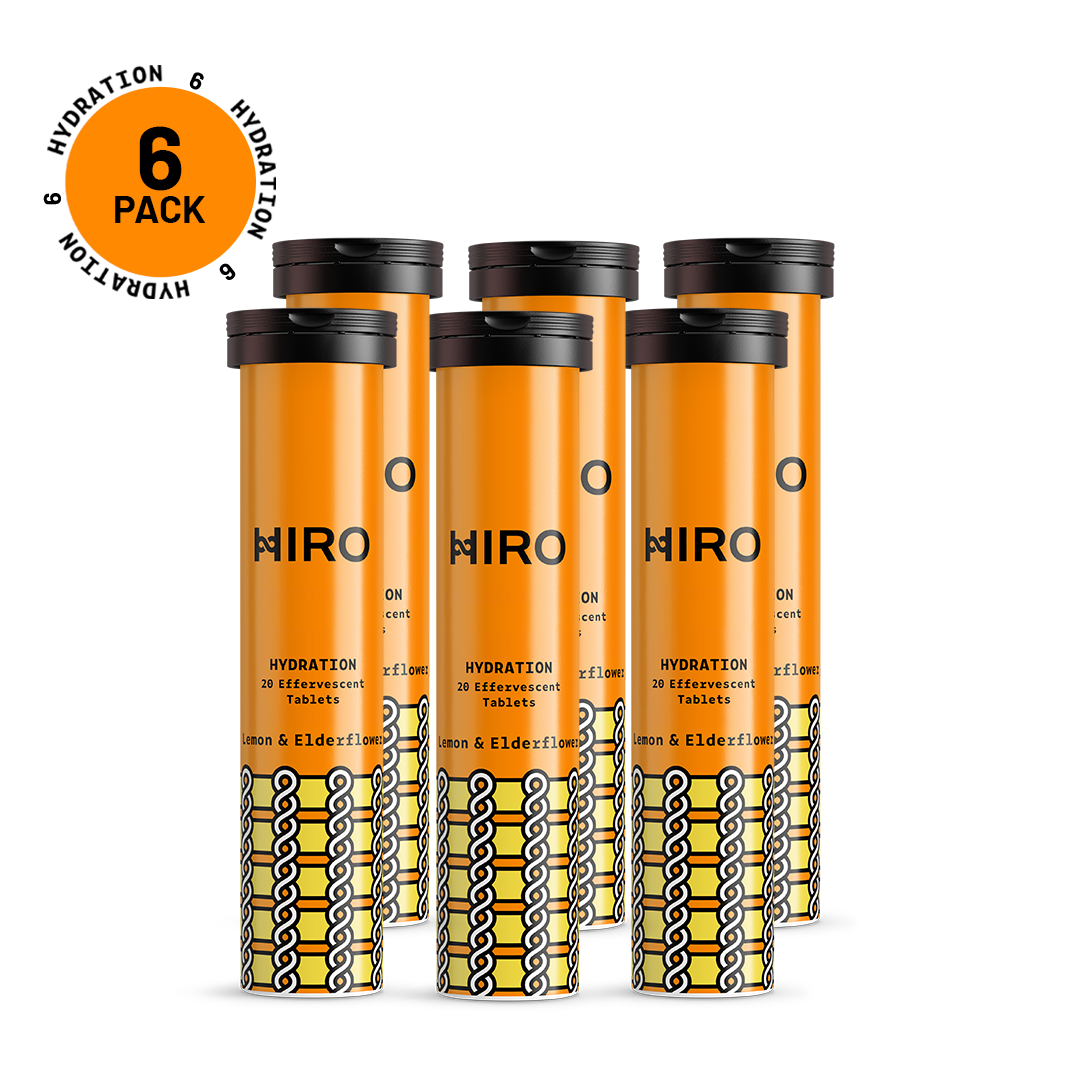 Lemon & Elderflower Hydration Tablets (6 Pack) | Daily Electrolytes for ...